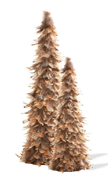 Feather Topiary Large – Bungalow Home Furnishings