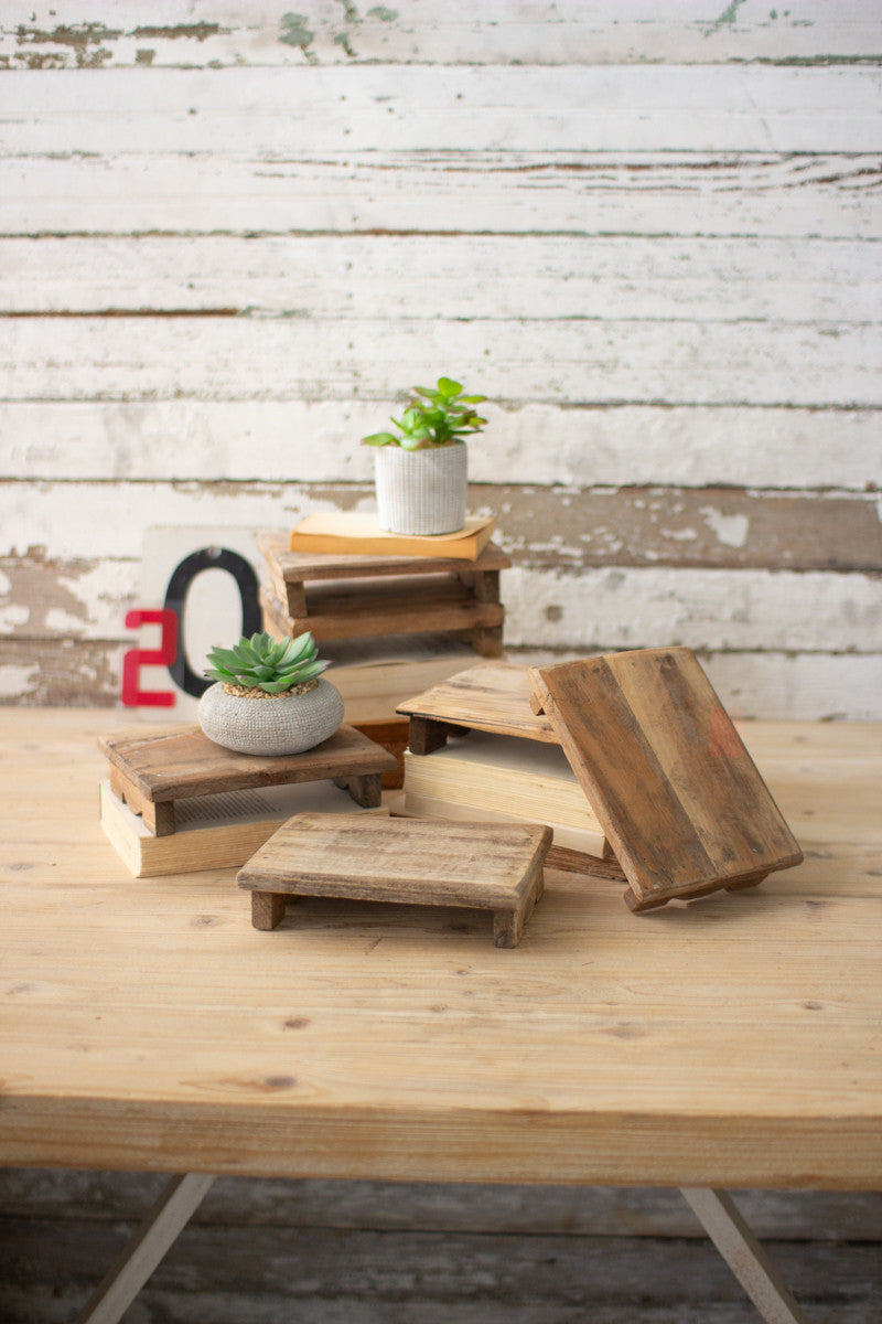Mini Wood Riser – Bungalow Home Furnishings