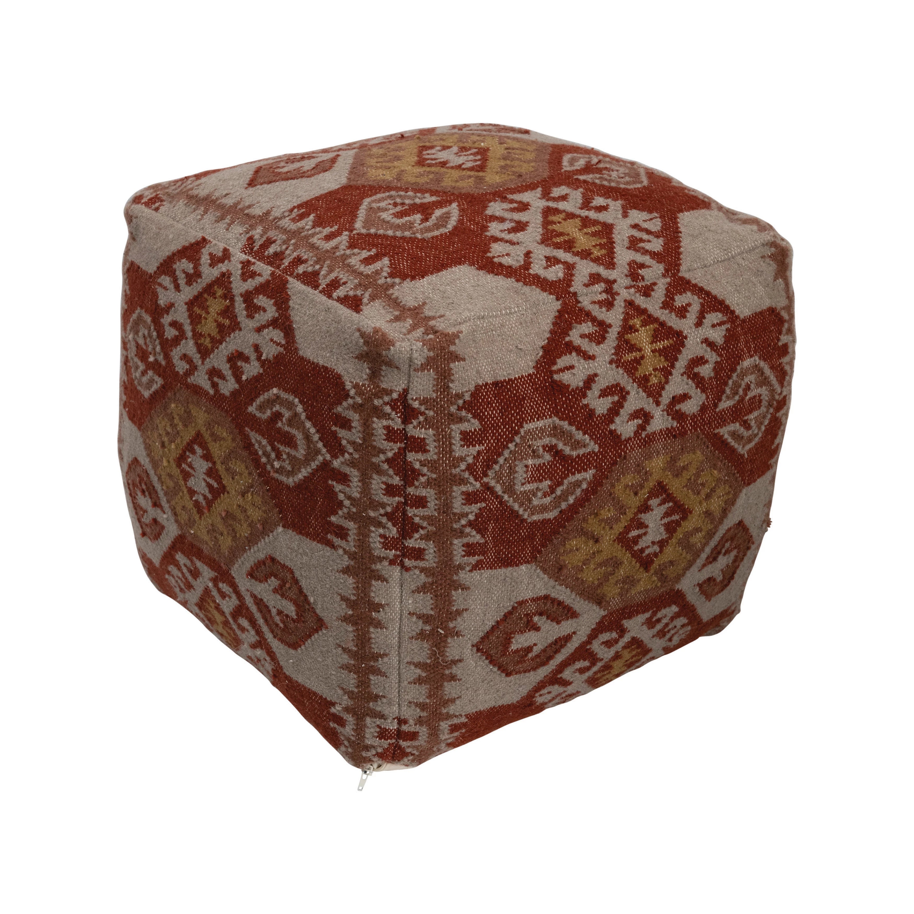 Aztec Pouf – Bungalow Home Furnishings