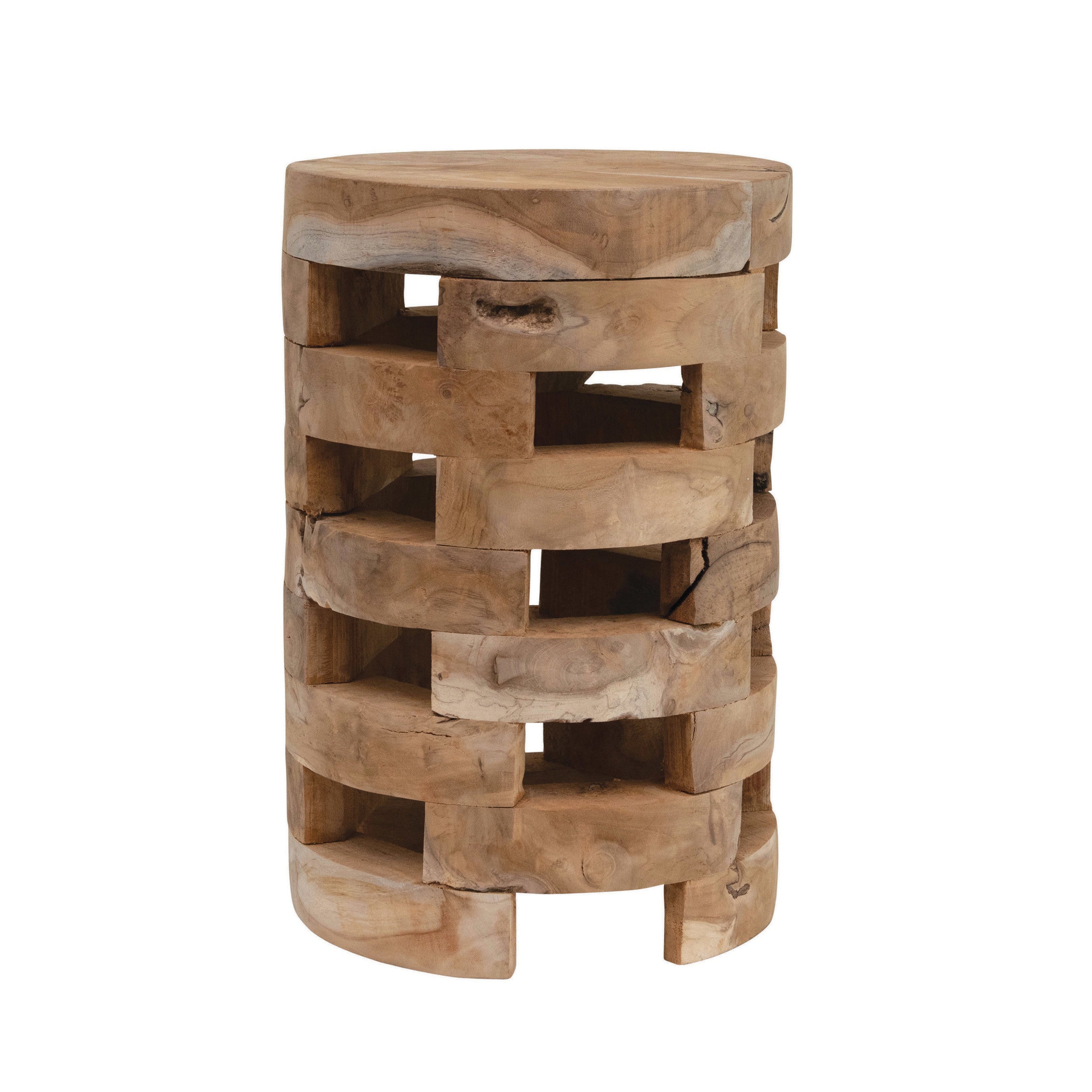 Stacked Stool – Bungalow Home Furnishings