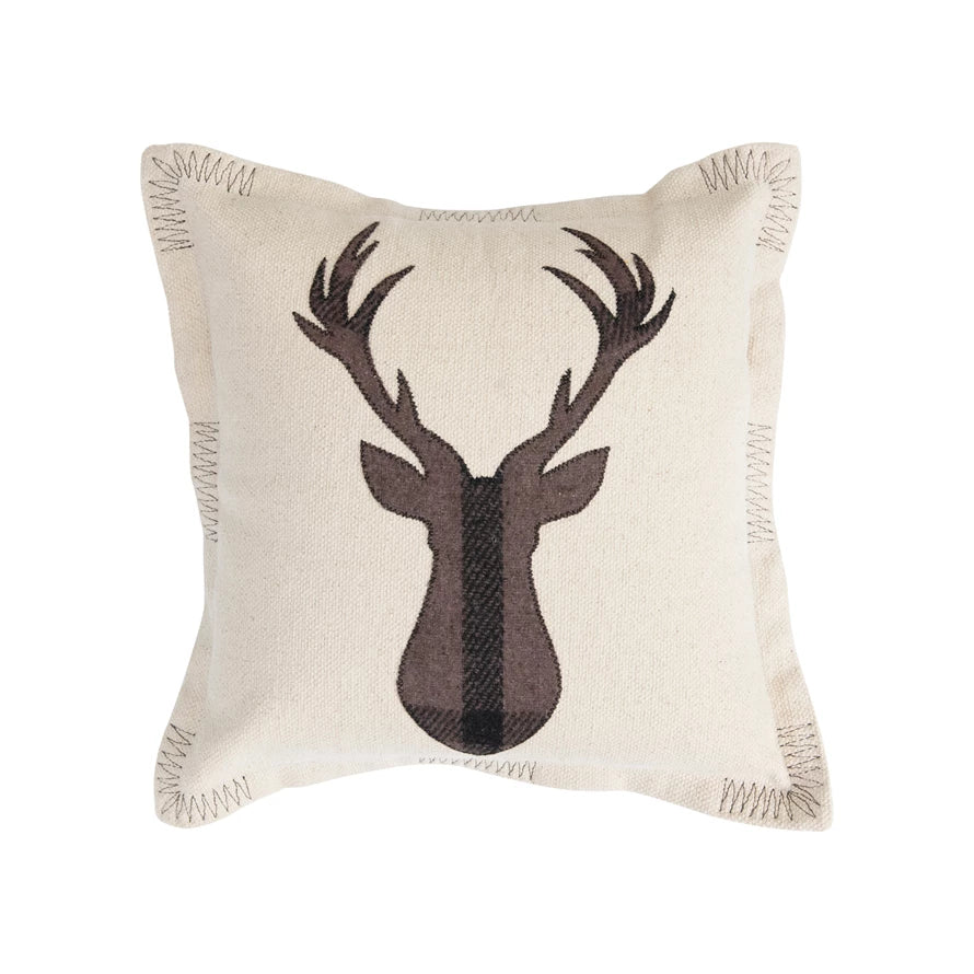 Deer Pillow – Bungalow Home Furnishings