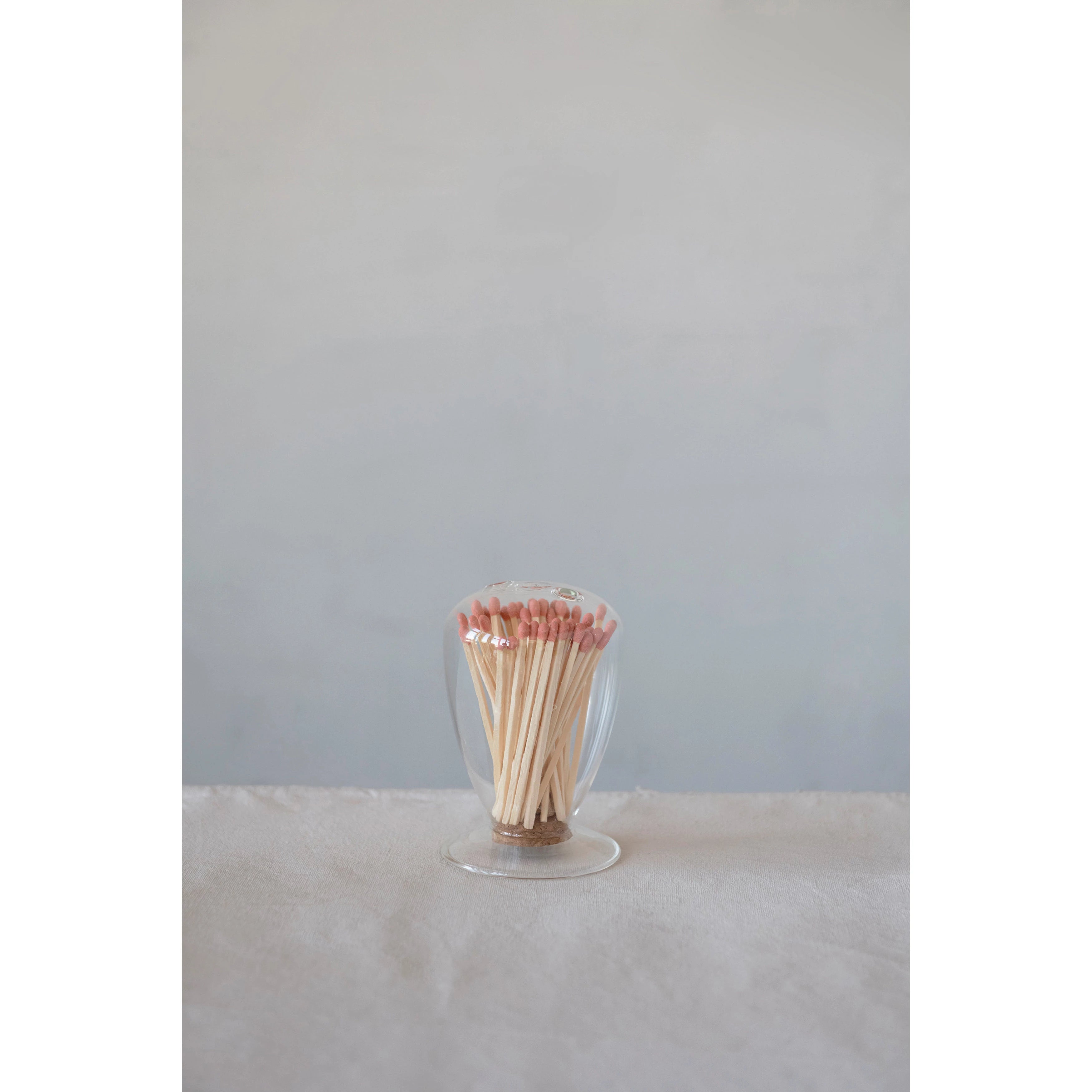 Glass Match Holder – Bungalow Home Furnishings